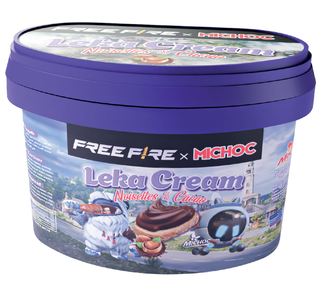 Michoc Leka Cream FREE FIRE 425 gr - Michoc