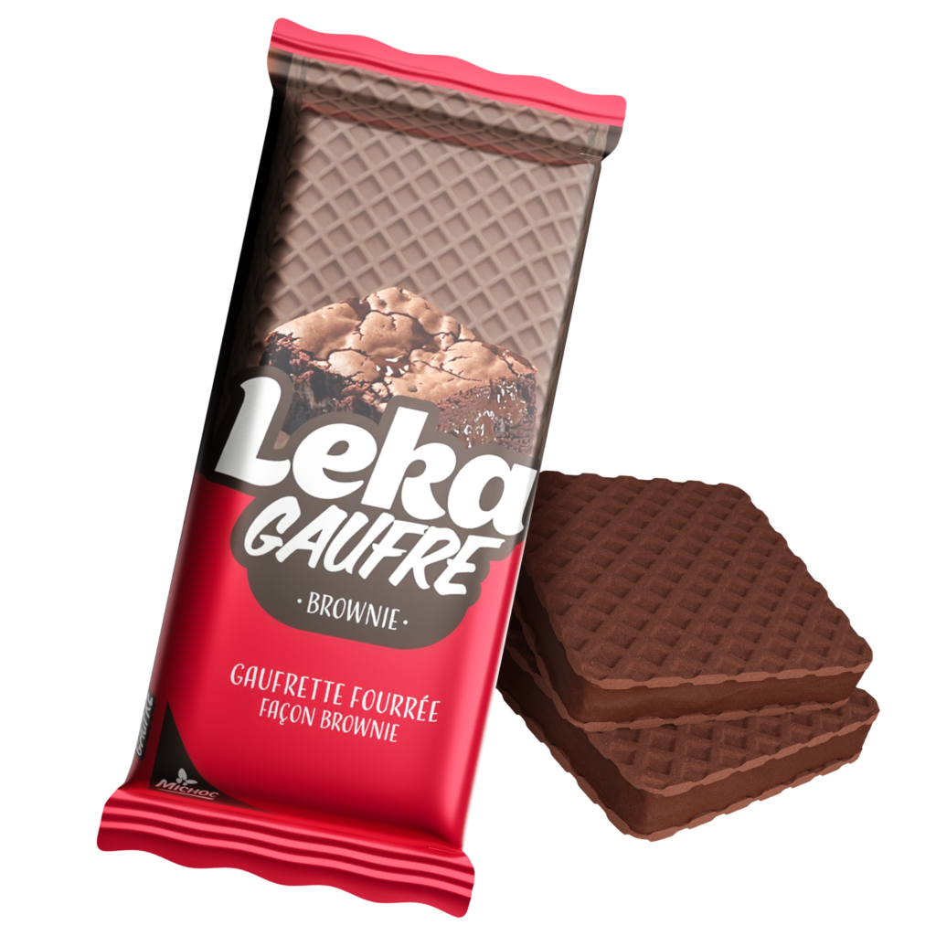 Michoc Leka Gaufre Brownie - Michoc