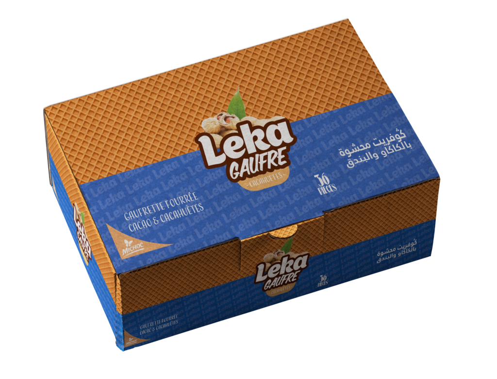 Michoc Leka Gaufre Cacahuetes - Michoc